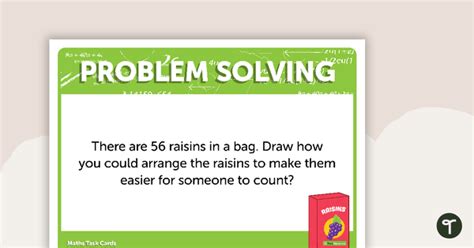 Open Ended Maths Problem Solving Cards Lower Primary Teach Starter
