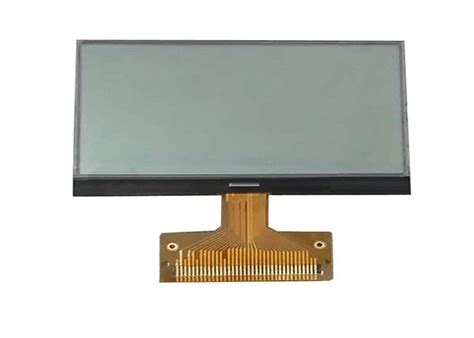 28 pins cog lcd module white led backlight transflective mono cog lcd