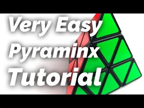 Pyraminx Full Tutorial YouTube