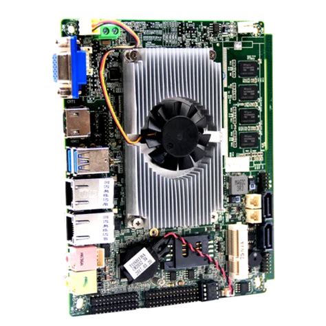 Computer Motherboard Vga Dual Lan Ports Lpt Ddr3 Sata I5 6com Industrial Motherboard I3 Emmc