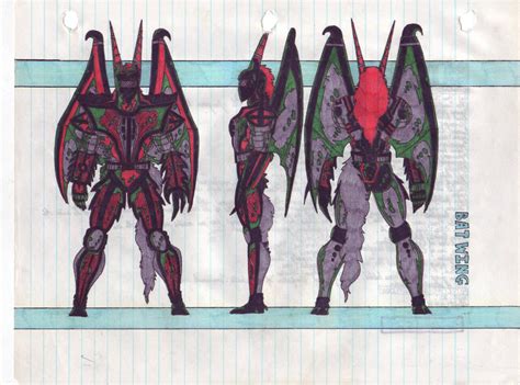 Batwing Model Sheet By Wisahkecahk On Deviantart