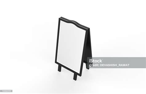빈 흰색 금속 야외 광고 스탠드 이랑 고립 된 흰색 배경에 설정 명확한 거리 간판 보드 양면 광고 스탠드 모의 3d 그림 0명에 대한 스톡 사진 및 기타 이미지 Istock