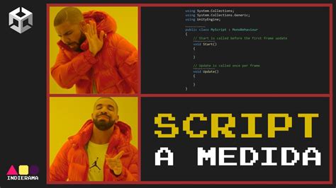 Modificar El Script Por Defecto En Unity Youtube