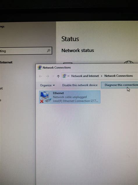 It Says Ethernet Cable Unplugged Please Help Me R Computers