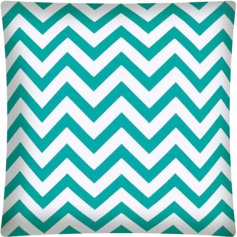 Joita Buzz Indooroutdoor Zippered Pillow Cover Turquoise Polyester