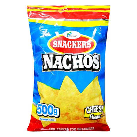 Snackers Nachos Cheese Flavor 500 G Online At Best Price Lulu Ksa