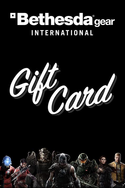 Bethesda International Gear Store T Card