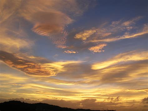 金色の夕焼 朝日夕日のフリー写真素材 無料画像015