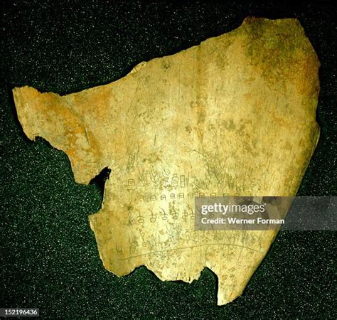 Oracle Bone The Engraved Characters Are The Earliest Known Examples News Photo Getty Images