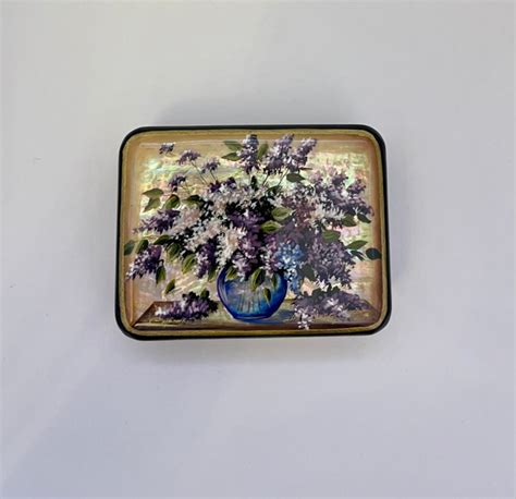 Классическая шкатулка Универсальная Русская Лаковая Миниатюра Ручная работа 1 шт купить по