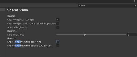 Reduce Brightness When Searching In Unity Editor Unity Engine Unity