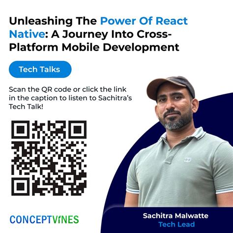 Conceptvines On Linkedin Reactnative Techtalk Conceptvines
