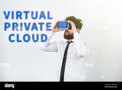 Handwriting Text Virtual Private Cloud Business Showcase Configurable Pool Of Shared Computing