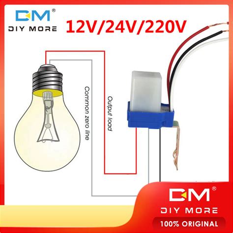 Diymore Automatic DC V DC V AC V Hz A Photocell Street Light Switch Hz A Photo