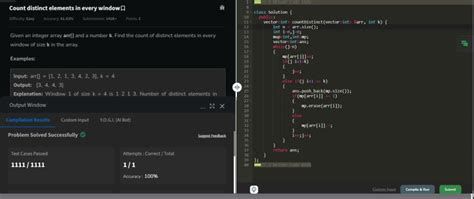 Problemsolving Datastructures Maps Loops Leetcode Geeksforgeeks