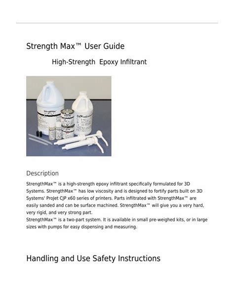 Pdf Strength Max™ User Guide Dokumen Tips