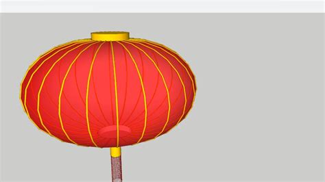 红灯笼 3d Warehouse