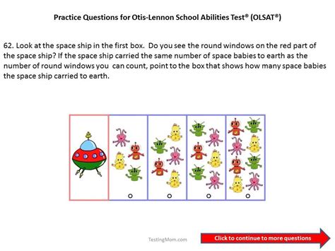 Olsat® Test Otis Lennon School Ability Test® Free Practice Questions