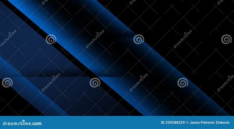 Abstract Dark Blue Gradient Geometric Diagonal Overlay Layer Background With Line And Shadow