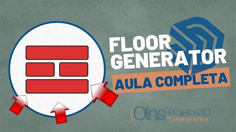 Plugin Floor Generator Para Sketchup Aula Completa Youtube
