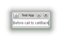 Swing NullPointerException In InvokeLater While Running Through Java