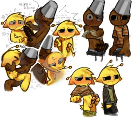 Rule 34 Brown Sprunki Brud Sprunki Korean Text Simon Sprunki