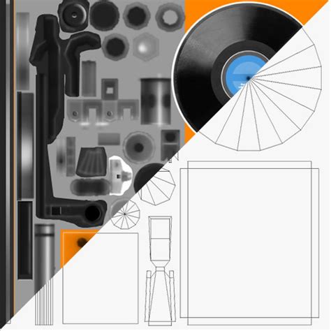 Maya Modern Turntable