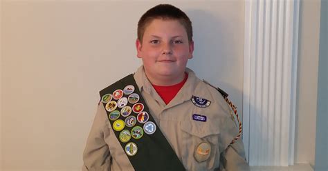 This Second Class Scout Sees Duty In A Hard Days Work Aaron On Scouting