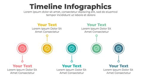 Premium Vector Abstract Elements Of Graph And Timeline Diagram With 5 Steps Infographic