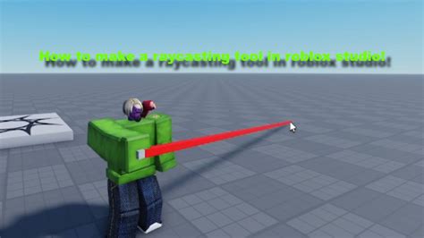 How To Make A Raycasting Tool In Roblox Studio YouTube