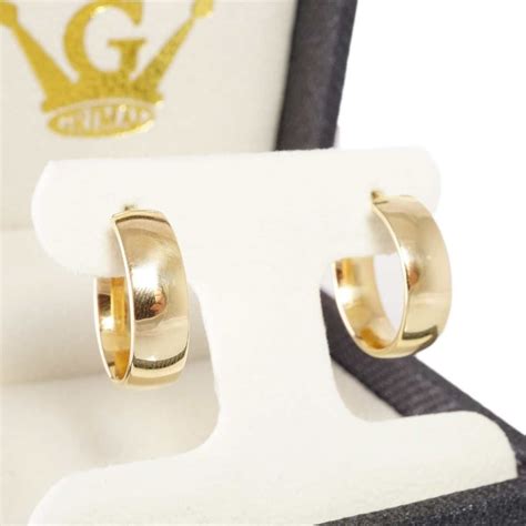 Handmade Gold Hoop 14k Grimal Jewelry