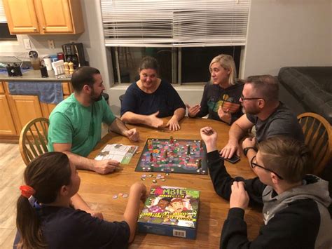 zombie chase game night fun board games hosting game game night