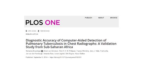 Diagnostic Accuracy Of Computer Aided Detection Of Pulmonary