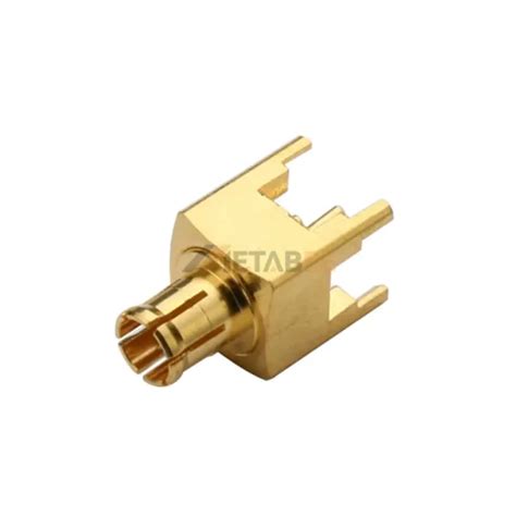 Mcx Male Pcb Mount Connector Through Hole Metabeeai