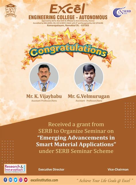 Excel Engineering College Autonomous On Linkedin Excelinstitutions Excelgroupinstitutions