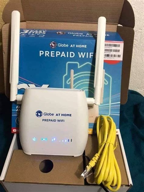 GLOBE AT HOME PREPAID WIFI Computers Tech Parts Accessories Networking On Carousell