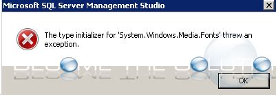 Fix The Type Initializer For System Windows Media Fonts Threw An