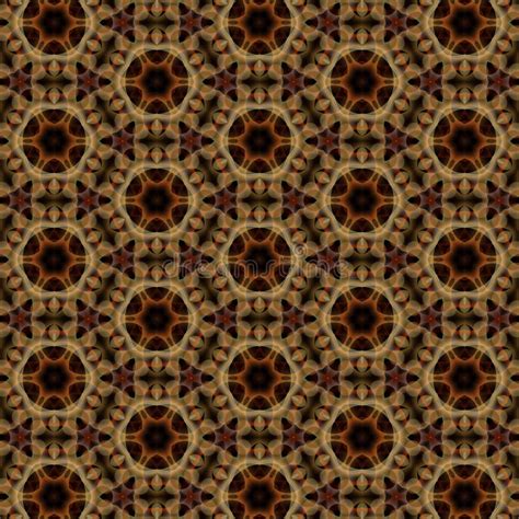 Trendy Seamless Floral Pattern Background Geometric Intersecting Striped Illustration For