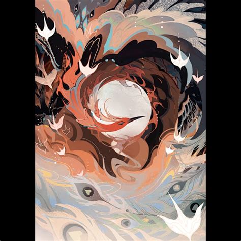 图维画社 阴阳师百闻牌角色卡牌 卡面精美原画 花瓣网