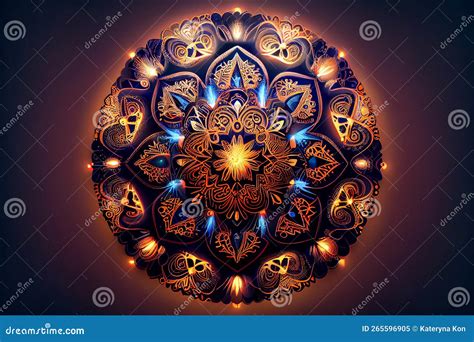 Mandala Circular Pattern Ai Illustration Stock Illustration Illustration Of Indian Asian