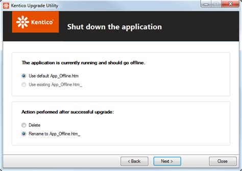 Upgrading And Hotfixing An Instance Kentico Xperience 13 Documentation