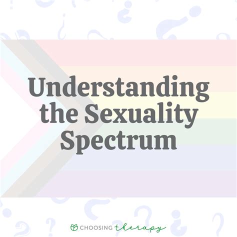 What Is The Sexuality Spectrum