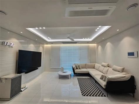 조명전문가가 제안하는 실링팬 설치시 거실 조명인테리어 네이버 블로그