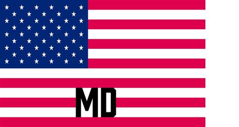 Md Svg Md Flag Svg Png Cricut Etsy