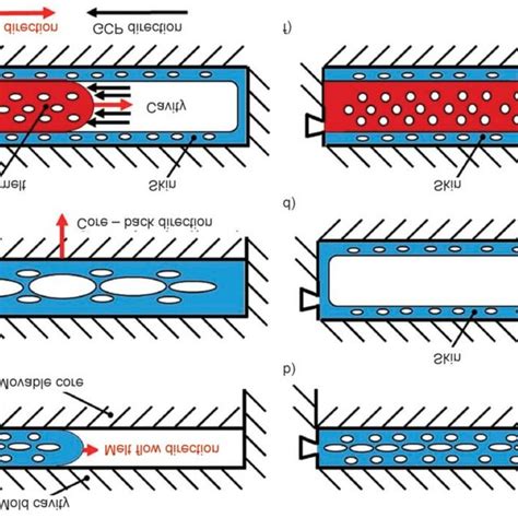 Processing Parameters Used For The Foam Injection Molding Experiments