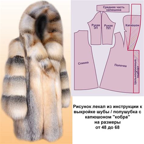 Выкройка шубы 85 фото картинки и фото Fashionhot Club