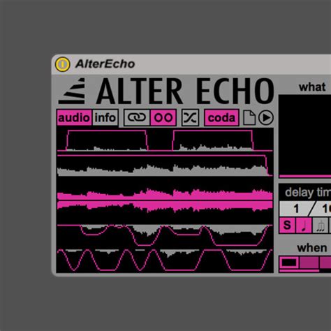Stream Alter Echo Demo By Ivo Ivanov By Ableton Listen Online For