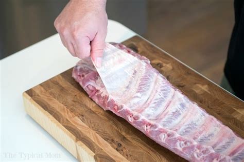 How To Remove Membrane From Beef Ribs