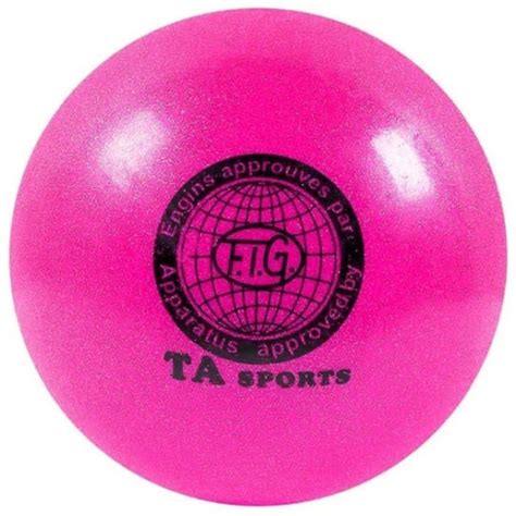 Топка за художествена гимнастика Maxima с брокат Yako Bg