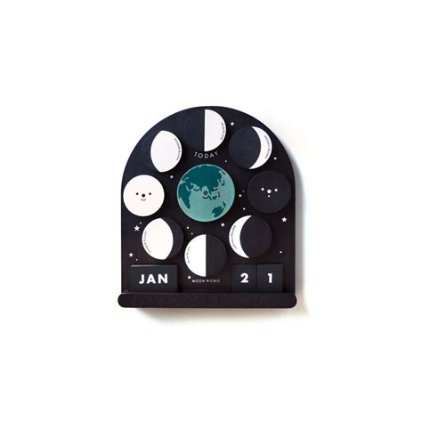 Moon Picnic Wooden Toys Me And The Moon Moon Phase Calendar — Weve